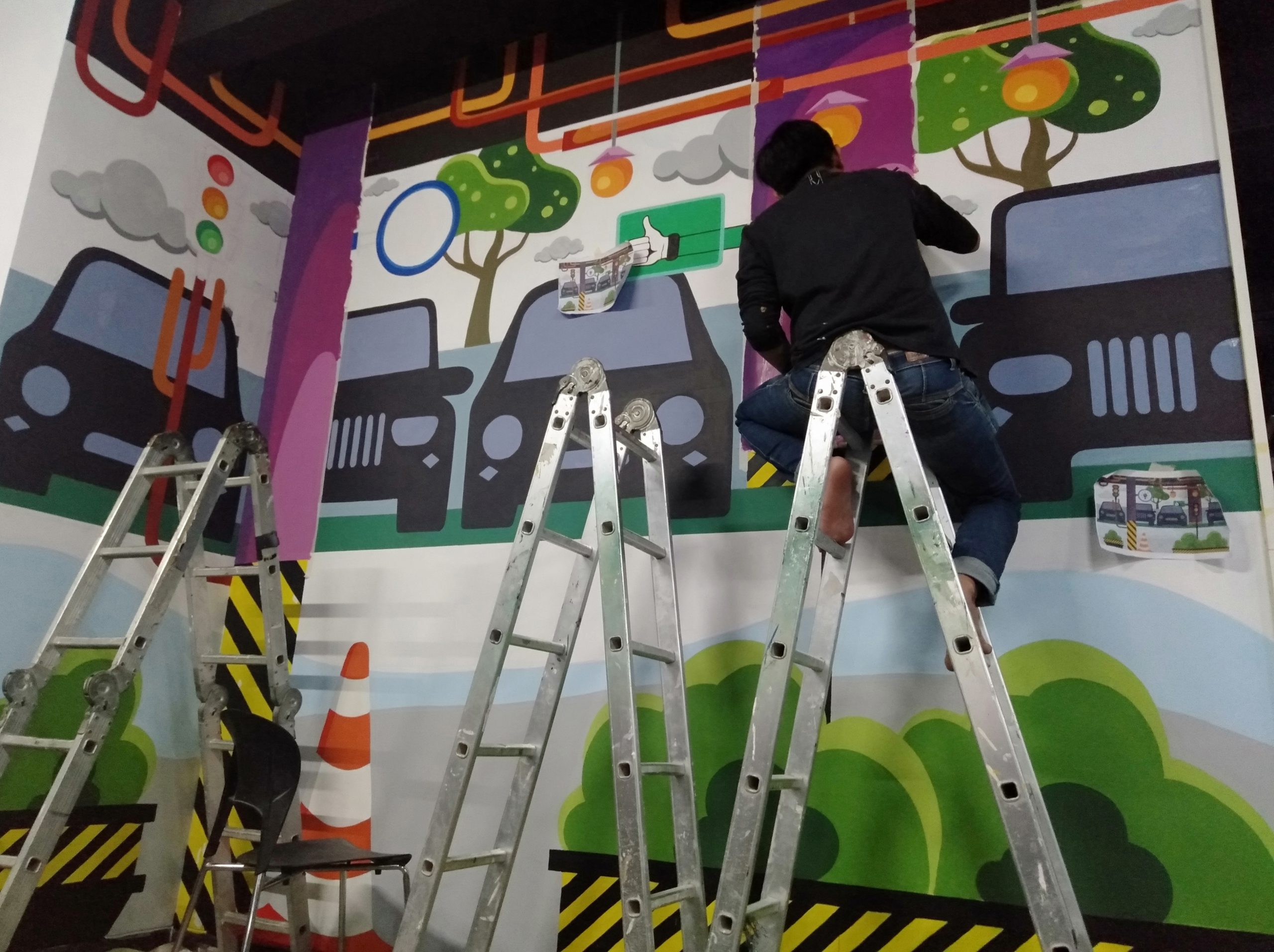 Jasa Lukis Tembok - diMURAL - Jasa Mural, Lukis Dinding, Graffiti & 3D ...